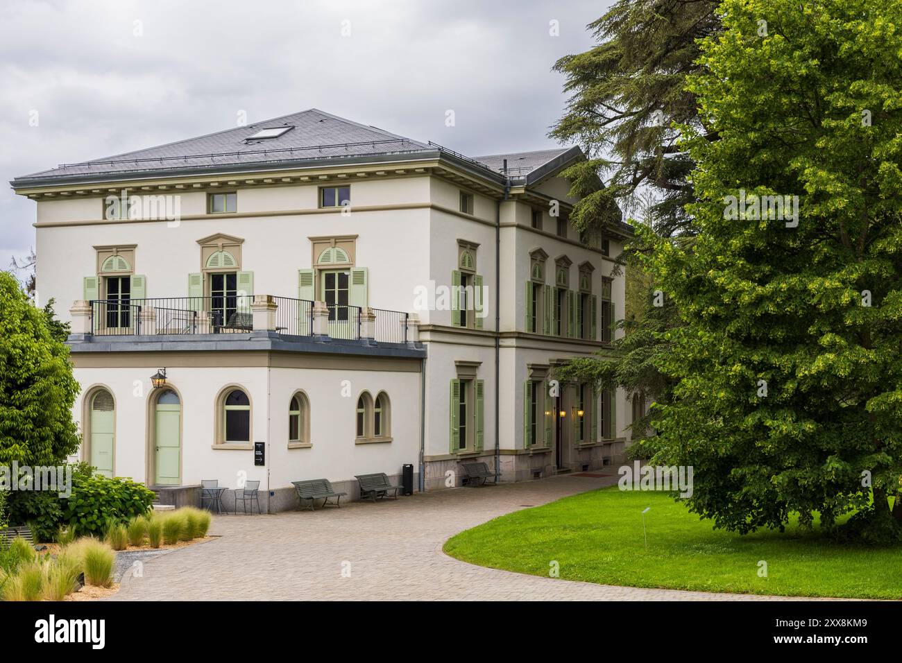 Switzerland, canton of Vaud, Corsier sur Vevey, Chaplin's World Museum ...
