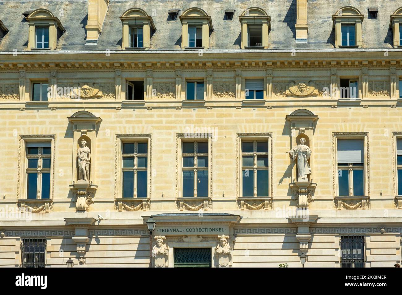 France, Paris, Haussmannian building Stock Photo - Alamy