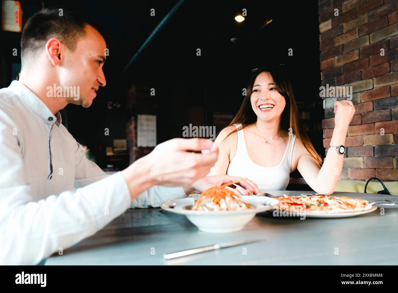 Coworker lunch hi-res stock photography and images - Alamy