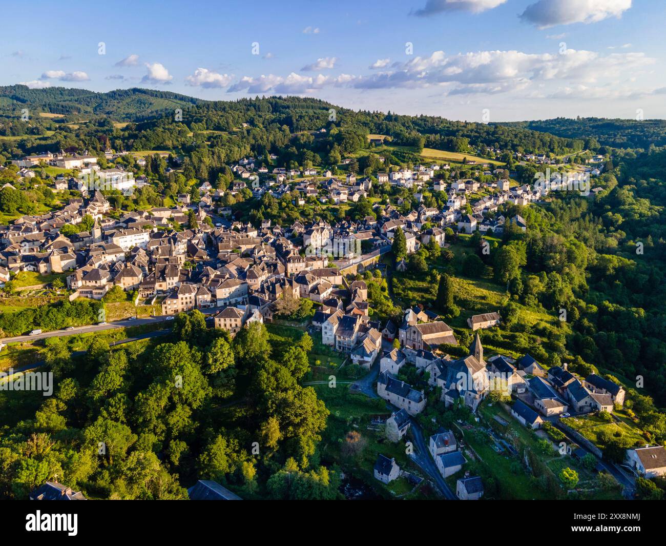 France, Correze, Treignac, Parc Naturel Regional de Millevaches ...