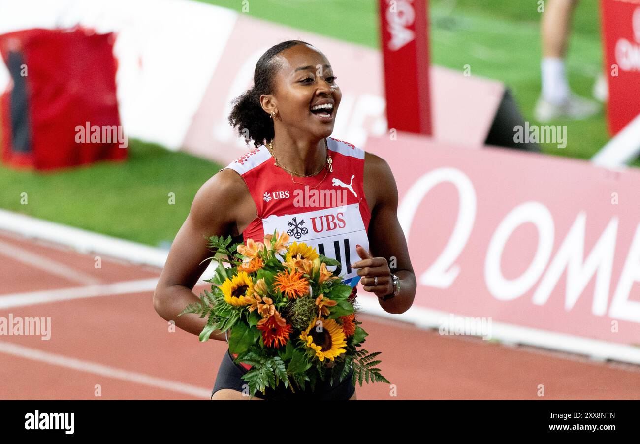 Lausanne, Switzerland. 22nd Aug, 2024. 22/08/2024, Lausanne, Stade ...