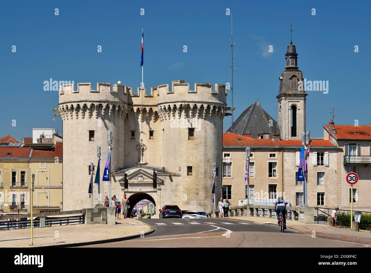 France, Meuse, Verdun, The 15th century Gateway, the official entrance ...
