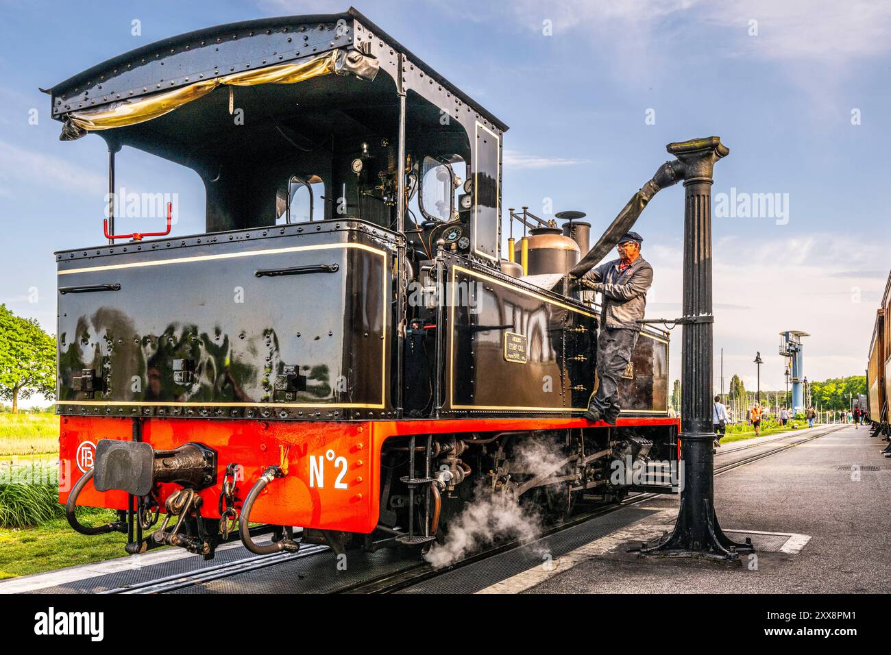 France, Somme, Bay of the Somme, Saint-Valery-sur-Somme, The little ...