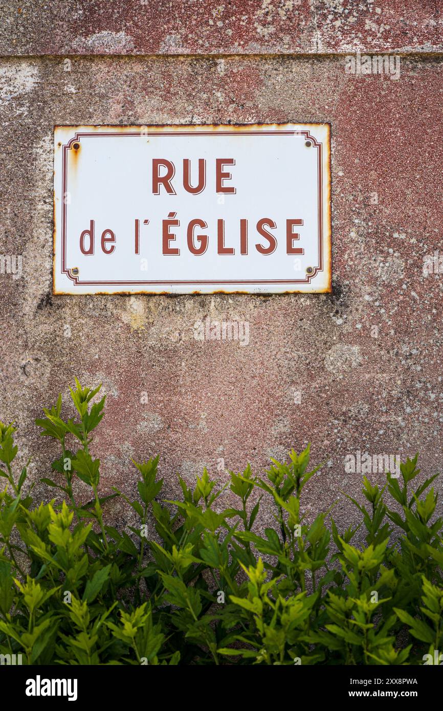 France, Charente-Maritime, Talmont-sur-Gironde, labeled Les Plus Beaux ...