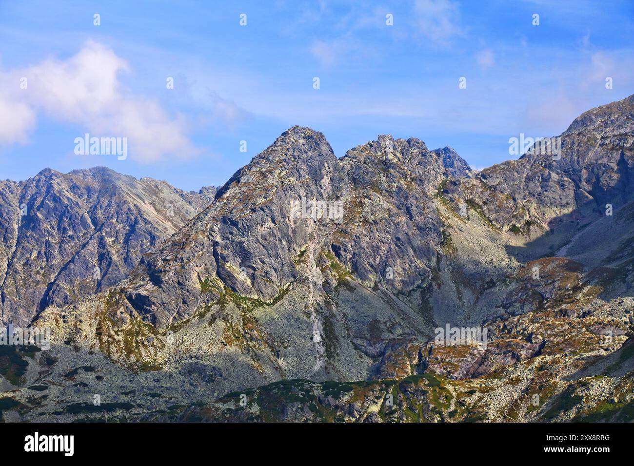 Tatry mountains in Poland. Koscielec mountain peak Stock Photo - Alamy