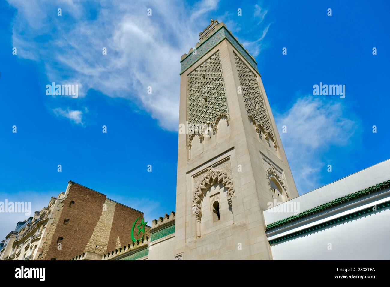 The grand mosque of paris hi-res stock photography and images - Alamy