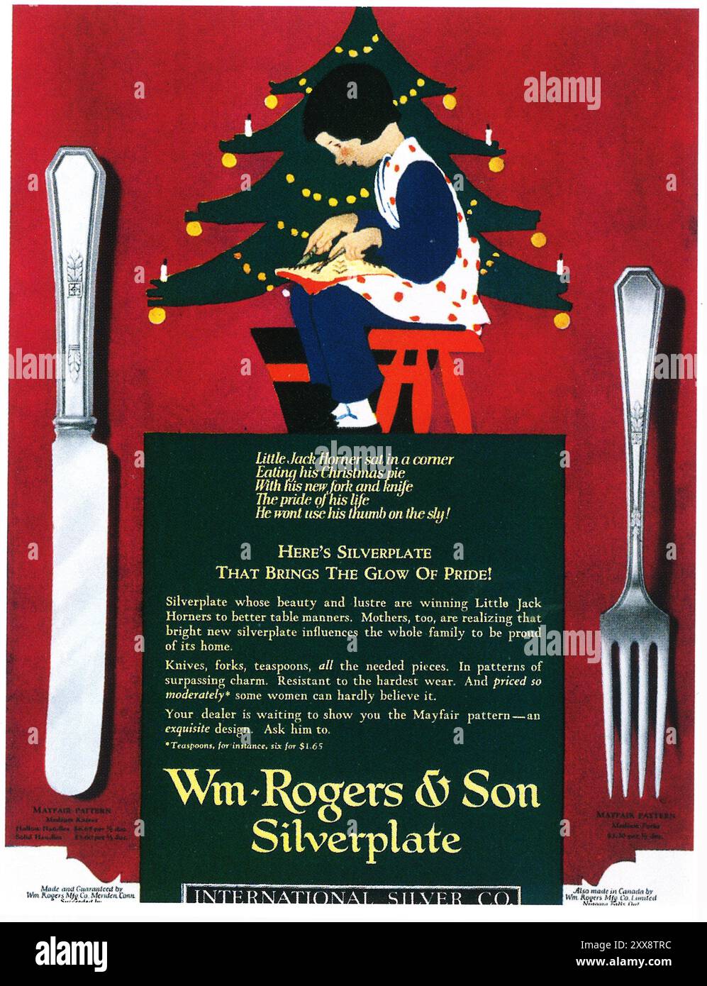 American silverware historical hi-res stock photography and images - Alamy