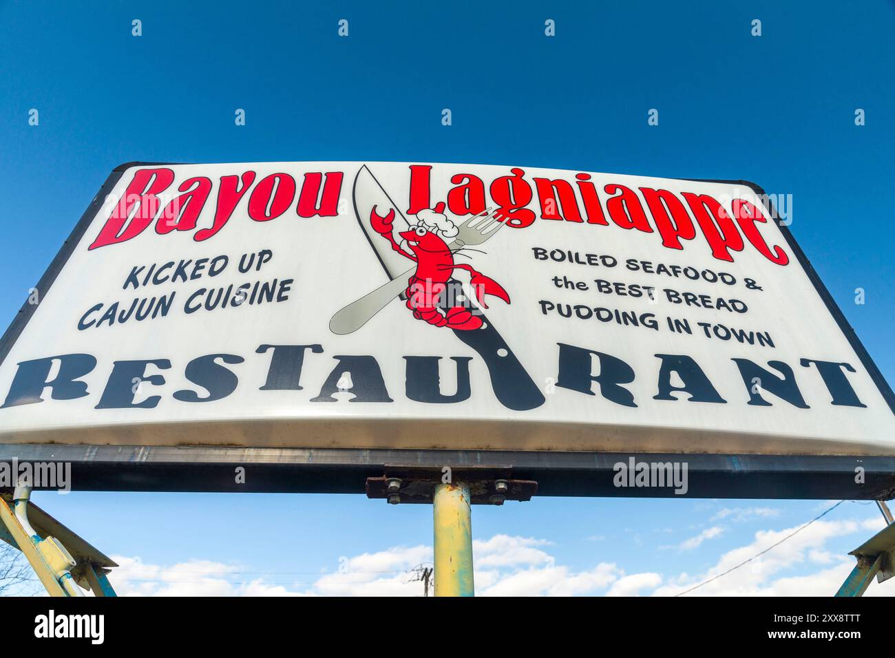 United States, Louisiana, Berwick, the Bayou Lagniappe crawfish ...