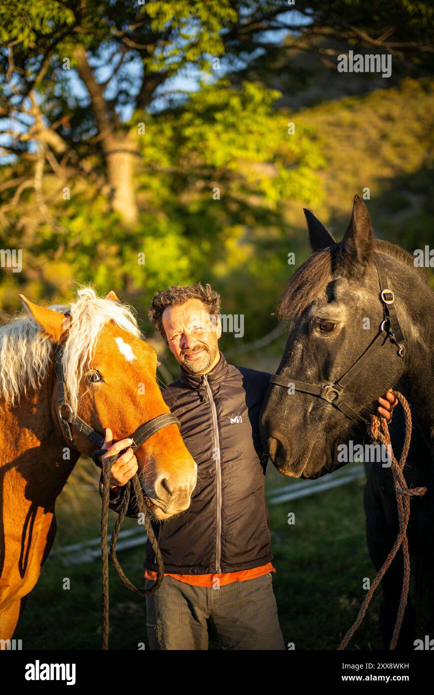 France, Alpes of Haute Provence, Saint Geniez, Les Rayes, Monges ...