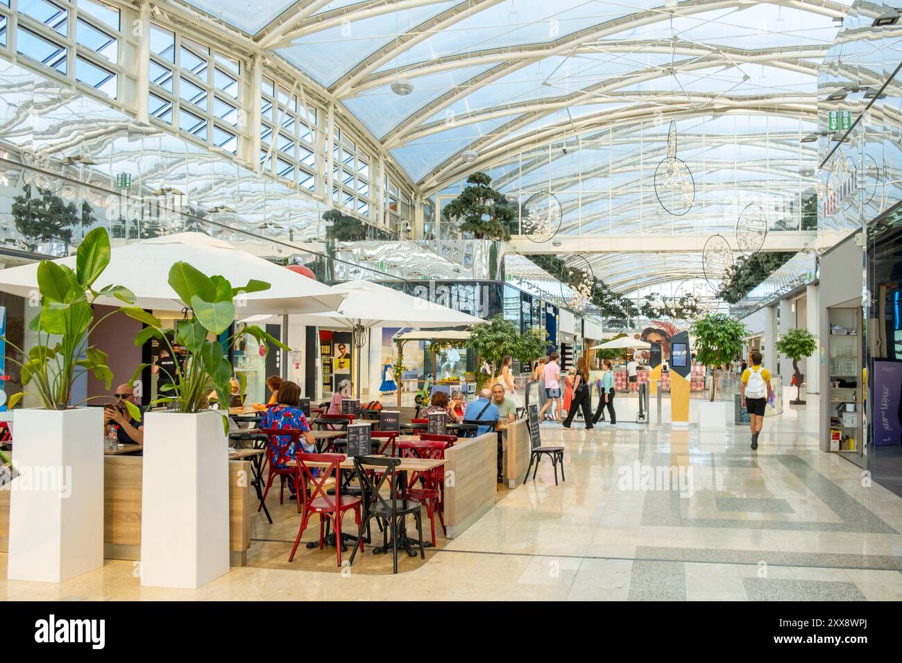 France, Herault, Montpellier, historic center, the Polygone shopping ...