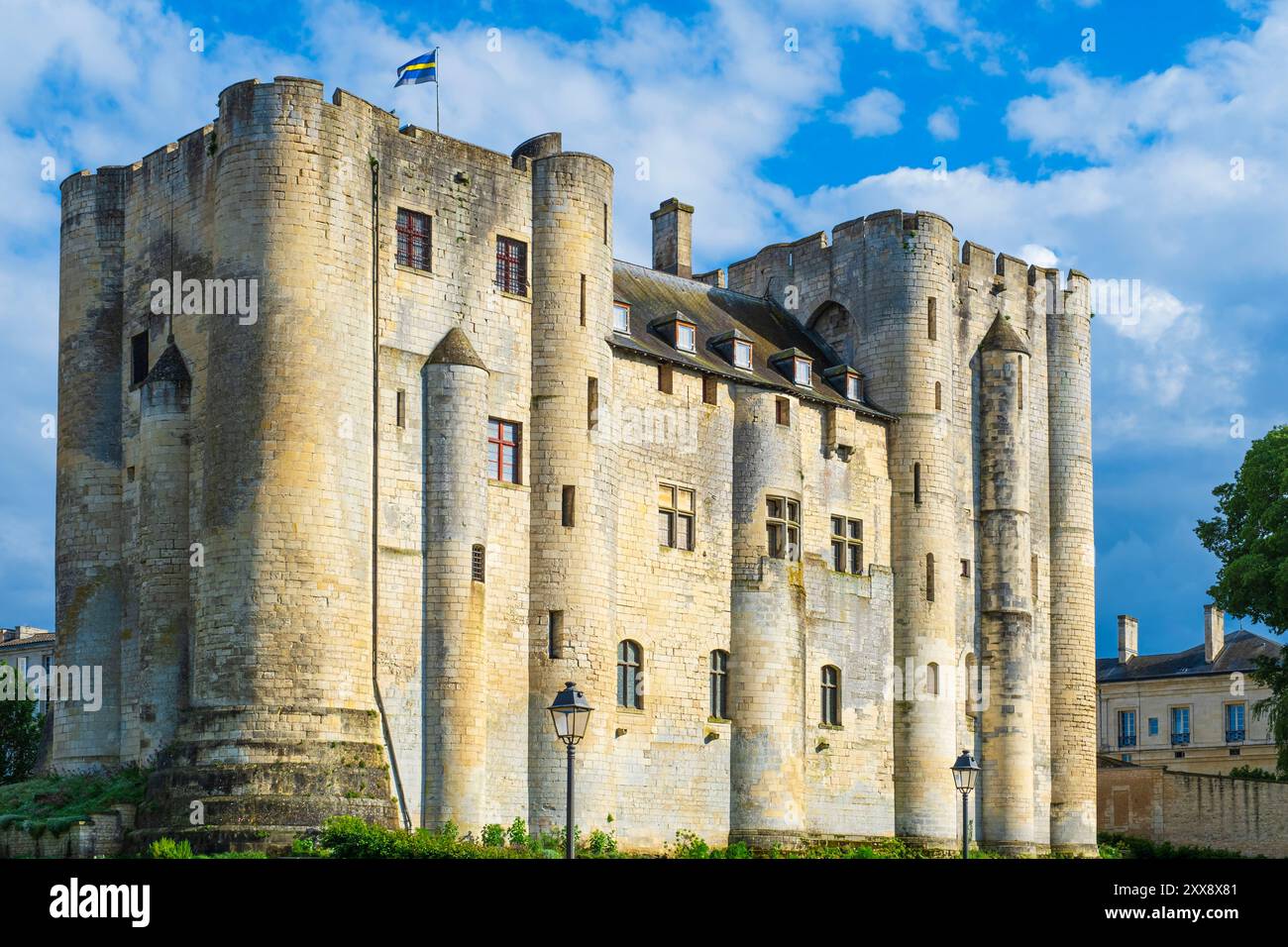 France, Deux Sevres, Marais Poitevin interregional park labelled Grand ...