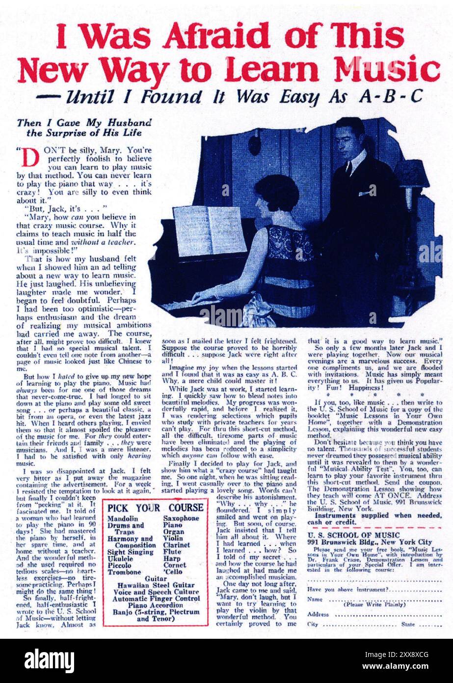 Early commercial music Cut Out Stock Images & Pictures - Alamy