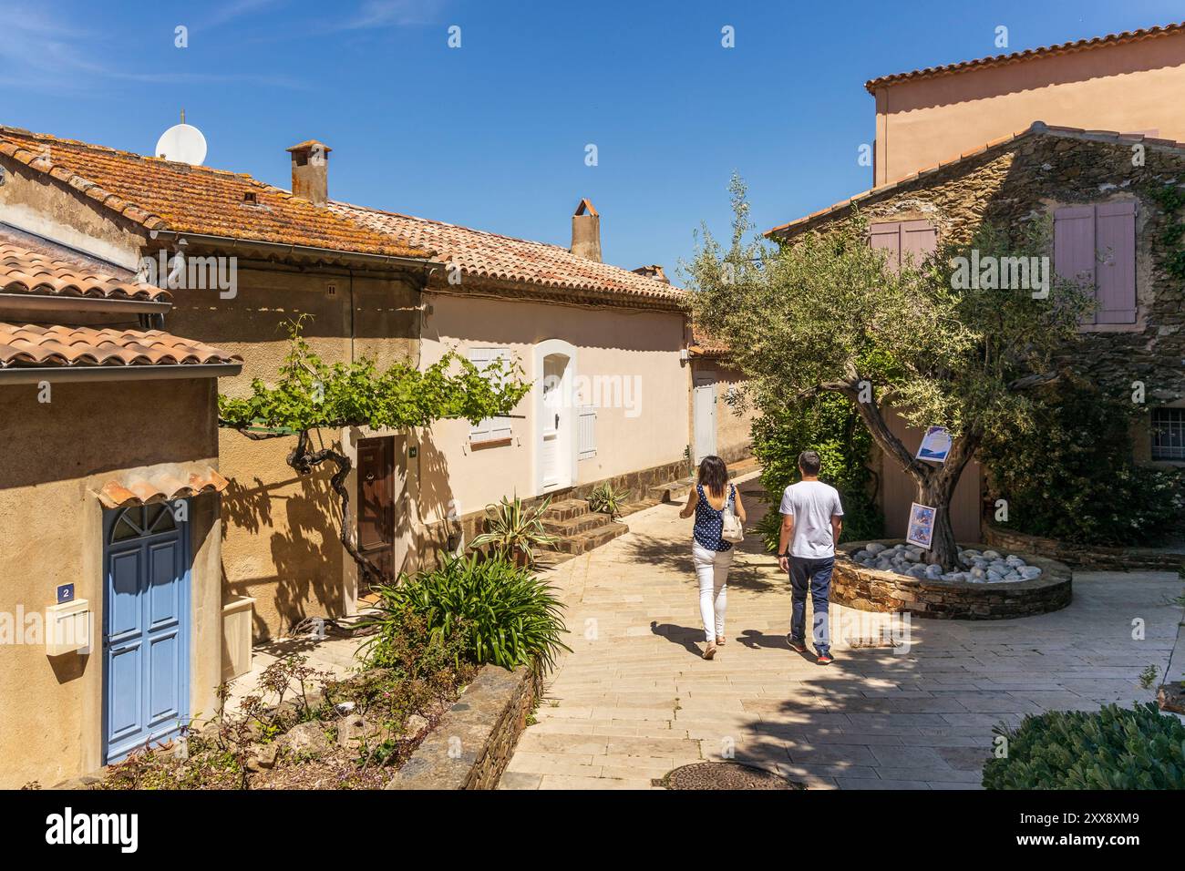 France, Var, Gassin, labeled The Most Beautiful Villages of France ...