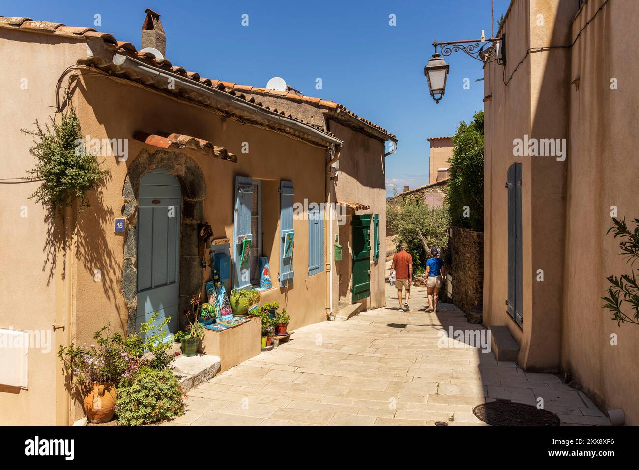 France, Var, Gassin, labeled The Most Beautiful Villages of France ...