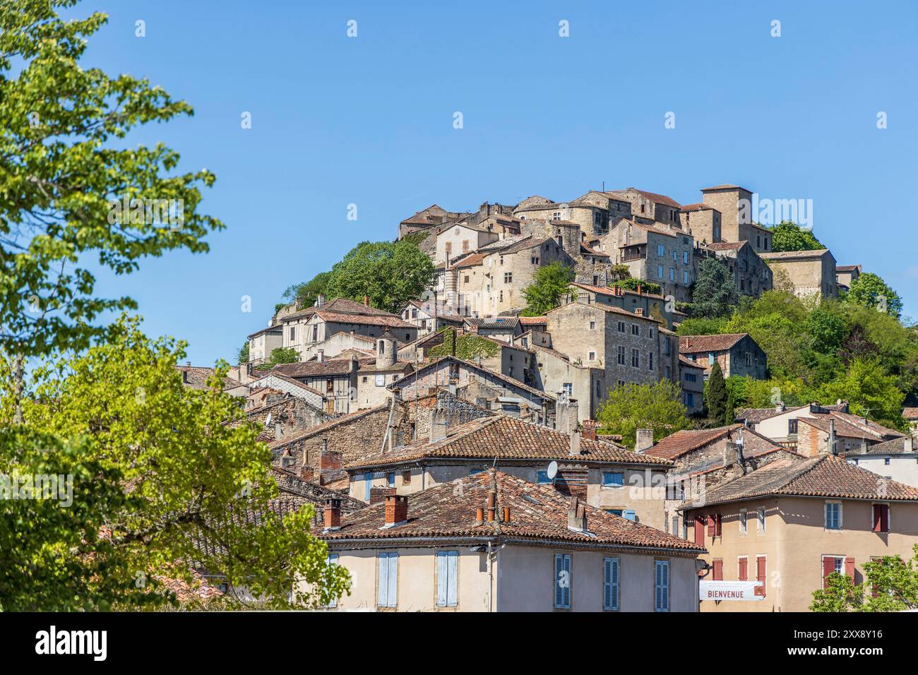 France, Tarn (81), Cordes-sur-Ciel, labellisé Les Plus Beaux Villages ...