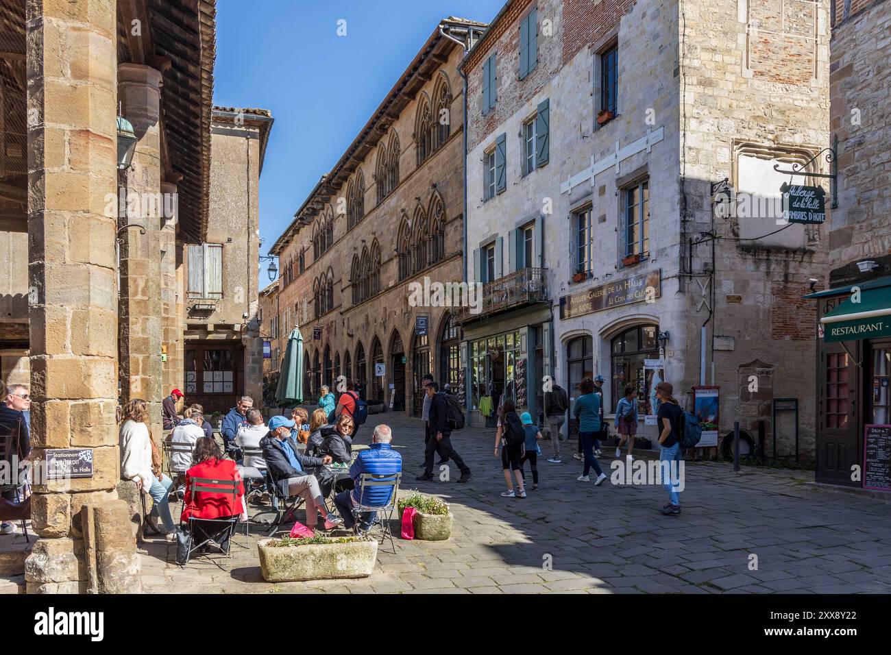 France, Tarn, Cordes-sur-Ciel, labeled The Most Beautiful Villages of ...