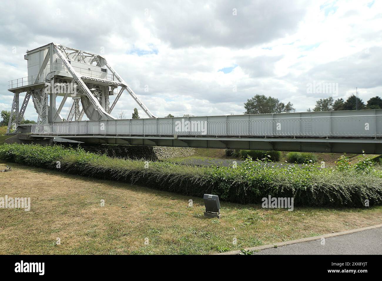 glider gliders Dragons teeth Pegasus bridge water river France French ...