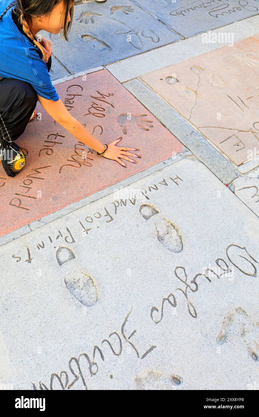 United States, California, Los Angeles, Hollywood, Hollywood Boulevard ...