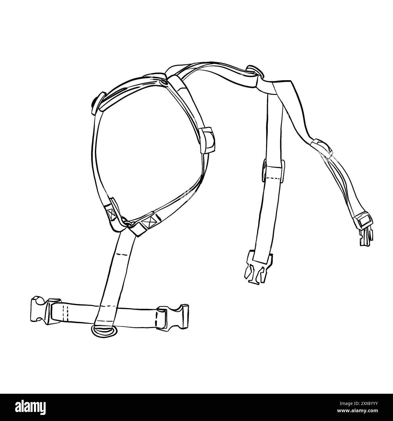 Harness for a dog, pet, or cat. Halter for a horse. From a sling with ...