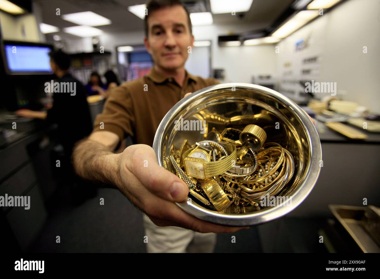 Jamie Ross runs the company Ross Precious Metals, and makes good money ...