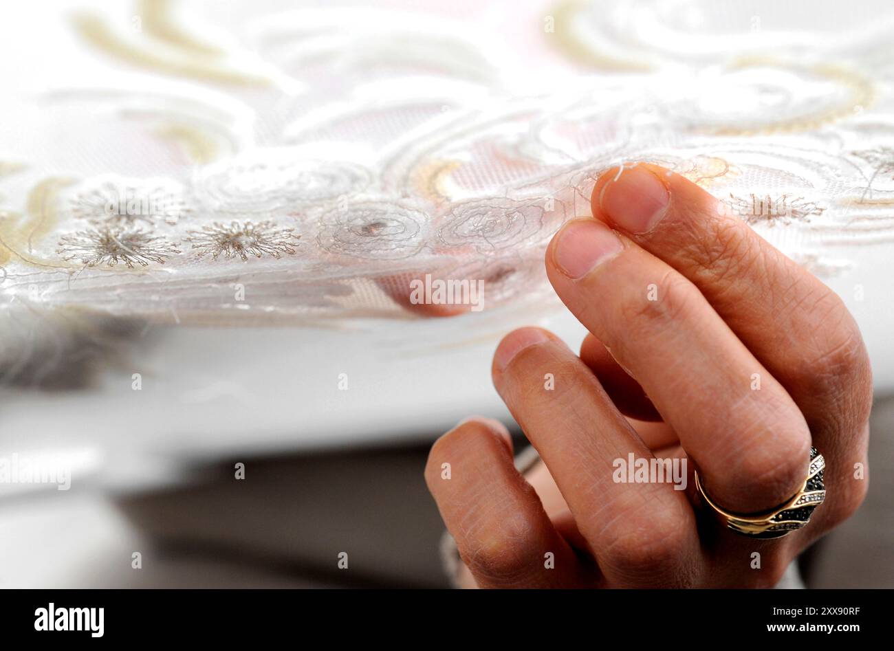 Lesage embroidery hi-res stock photography and images - Alamy