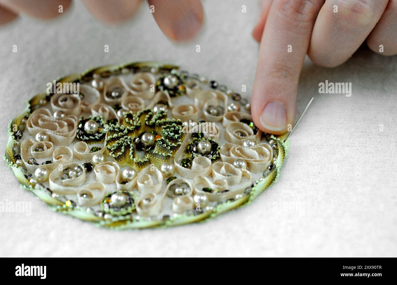 Lesage embroidery hi-res stock photography and images - Alamy