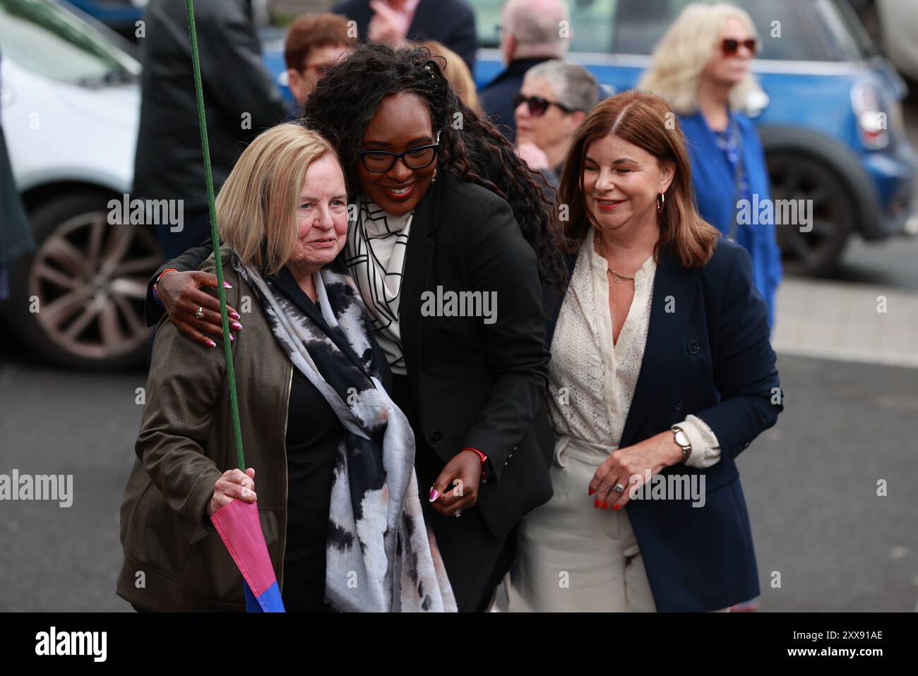 (left to right) Bernadette McAliskey, Lilian Seenoi-Barr and Sinead ...
