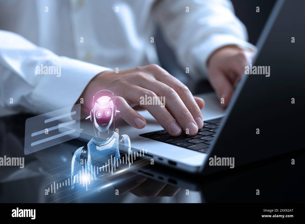 Natural language user interface hi-res stock photography and images - Alamy