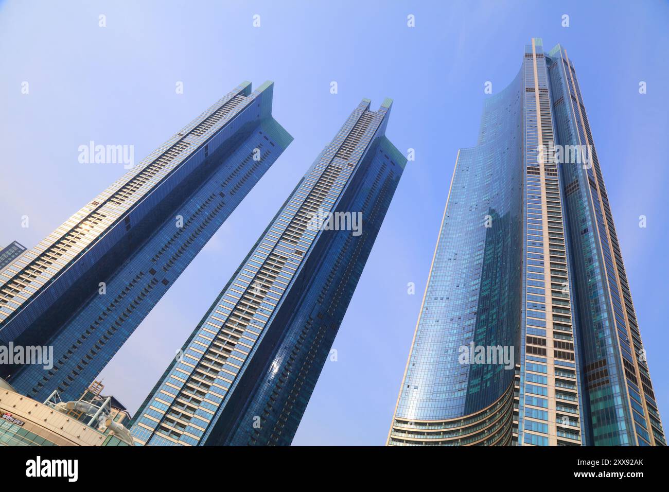 BUSAN, SOUTH KOREA - MARCH 29, 2023: Haeundae LCT The Sharp modern ...