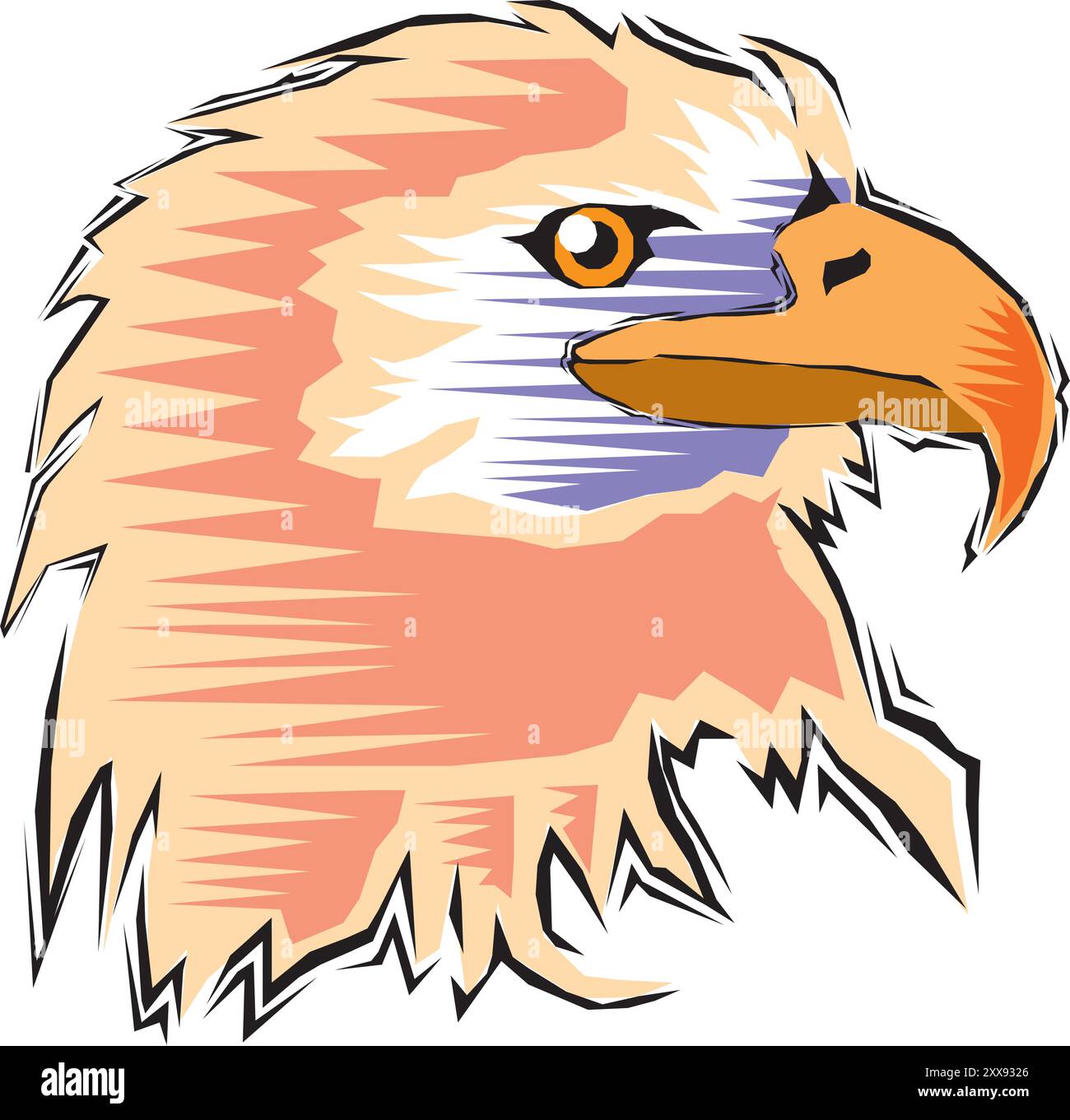 Eagle Head Eagle Logo Symbol - Gaming Logo Elegant Element for Brand ...