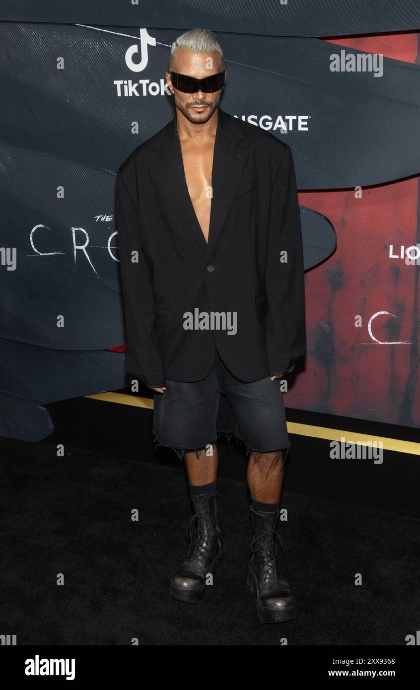 Jay Manuel attends 'The Crow' by Lionsgate world premiere at The ...