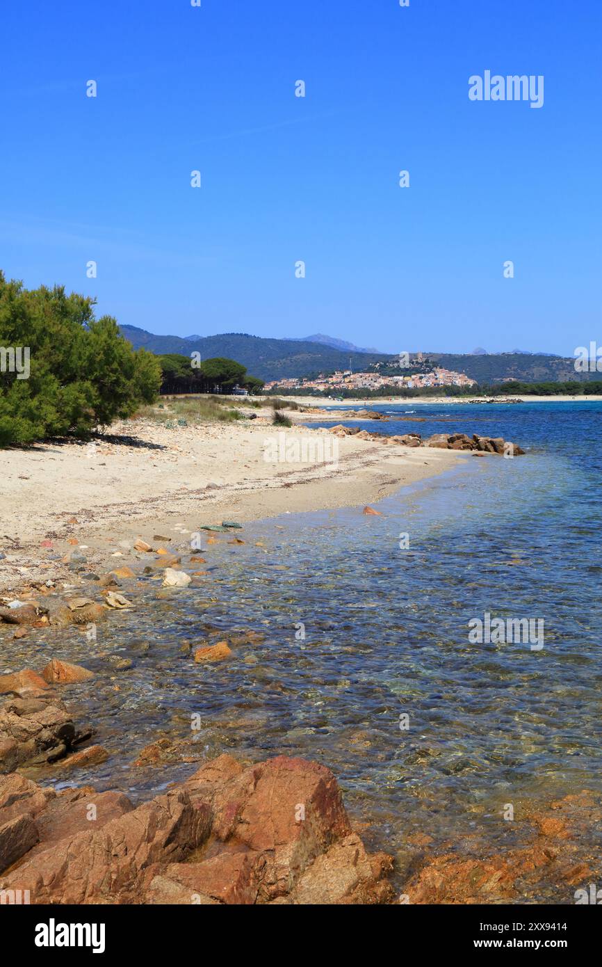 San Giovanni beach (Spiaggia di San Giovanni). Sandy beach in San ...