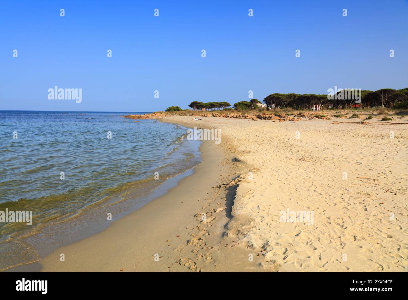 San Giovanni beach (Spiaggia di San Giovanni). Sandy beach in San ...