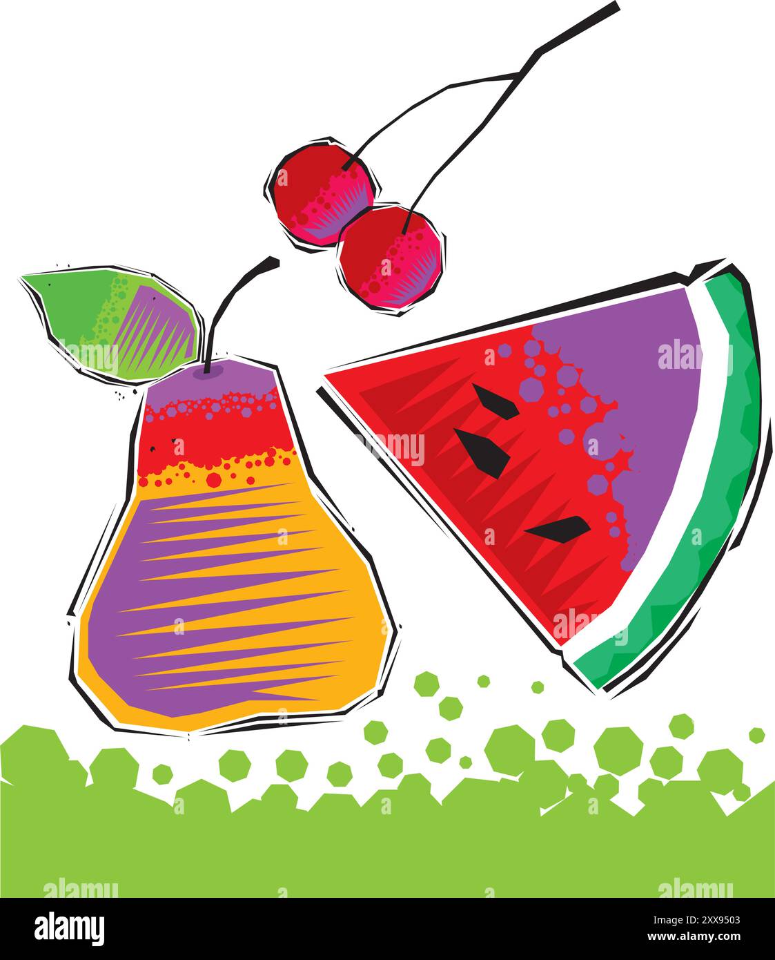 Berry fruit realistic composition Stock Vector Images - Alamy