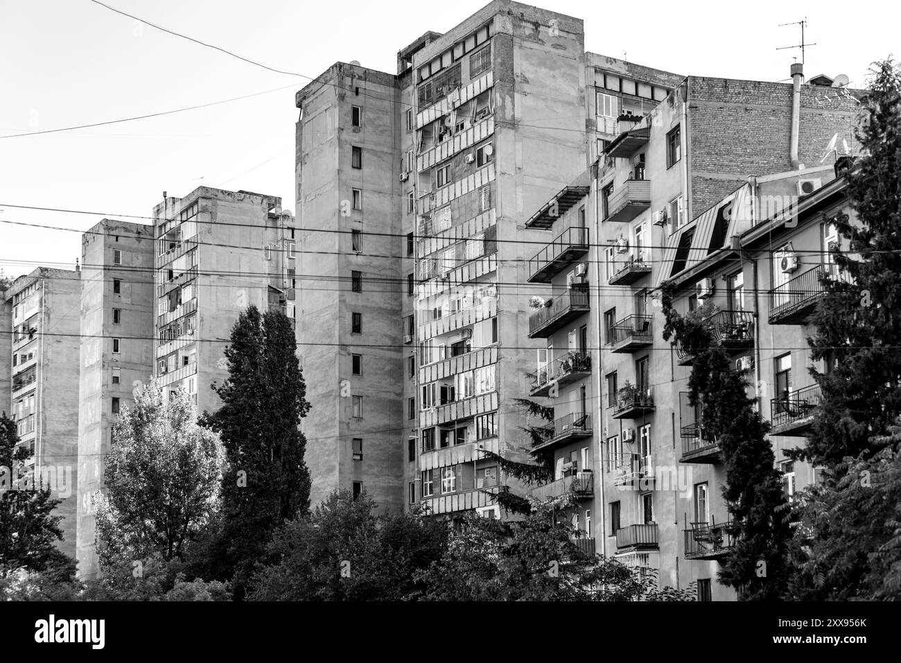 Tbilisi, Georgia - 14 AUG, 2024: Modernist and Soviet era style ...