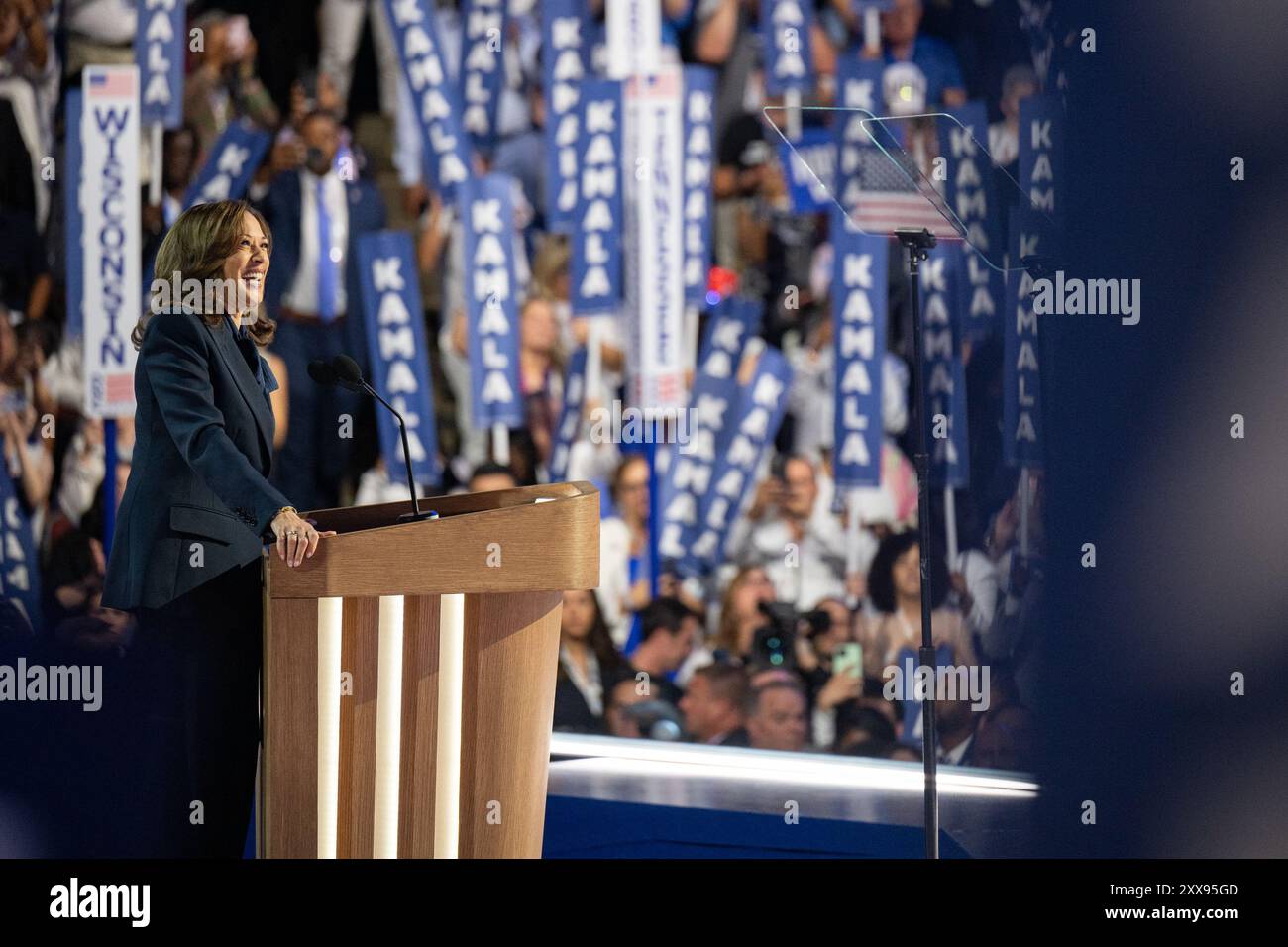 United States Vice President Kamala Harris, the 2024 Democratic Party ...