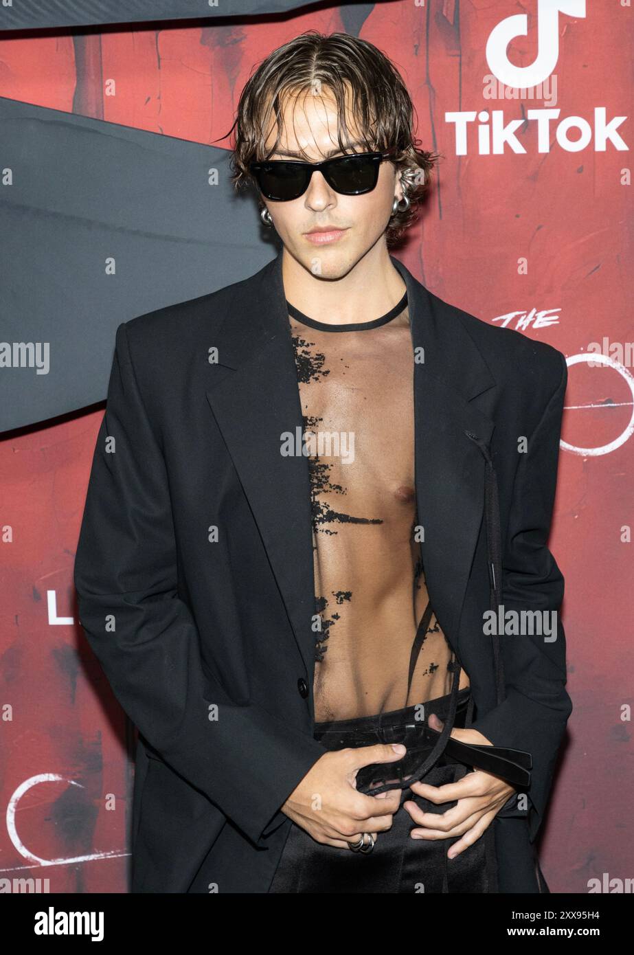 Tyler Mazaheri attends 'The Crow' by Lionsgate world premiere at The ...