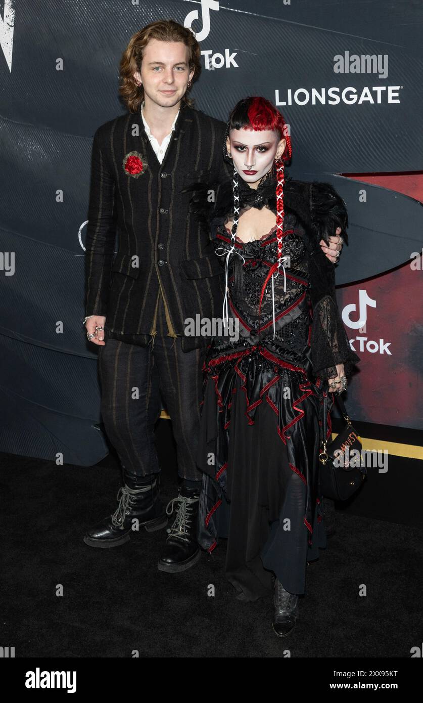 Bailey Anderes and Katelyn Desantis attend 'The Crow' by Lionsgate ...