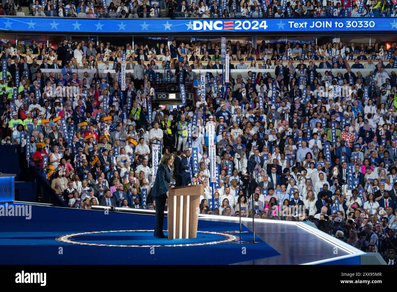 United States Vice President Kamala Harris, the 2024 Democratic Party ...