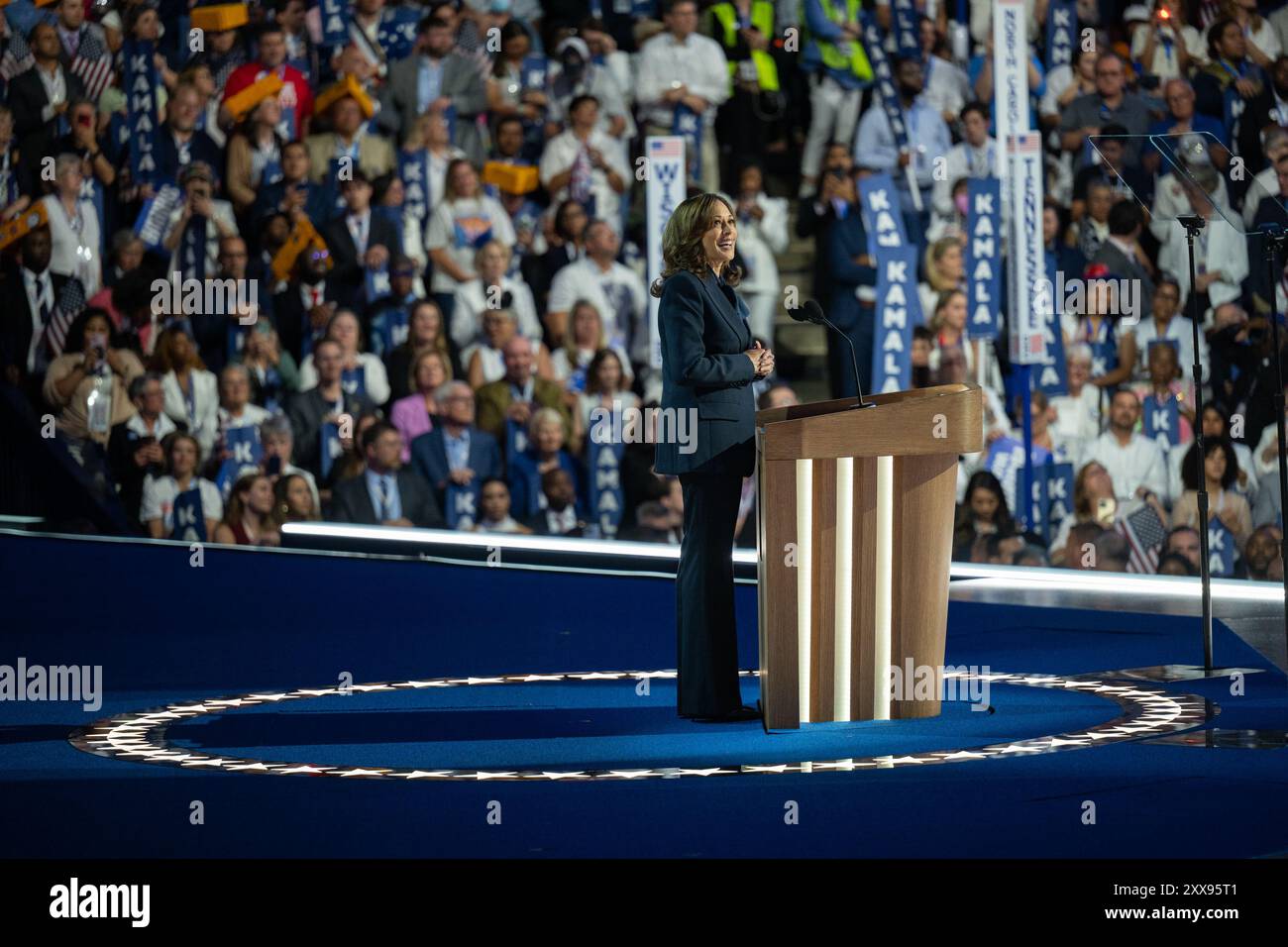 United States Vice President Kamala Harris, the 2024 Democratic Party ...