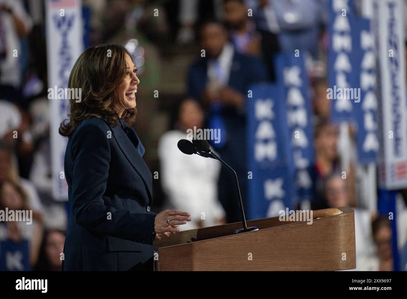 United States Vice President Kamala Harris, the 2024 Democratic Party ...