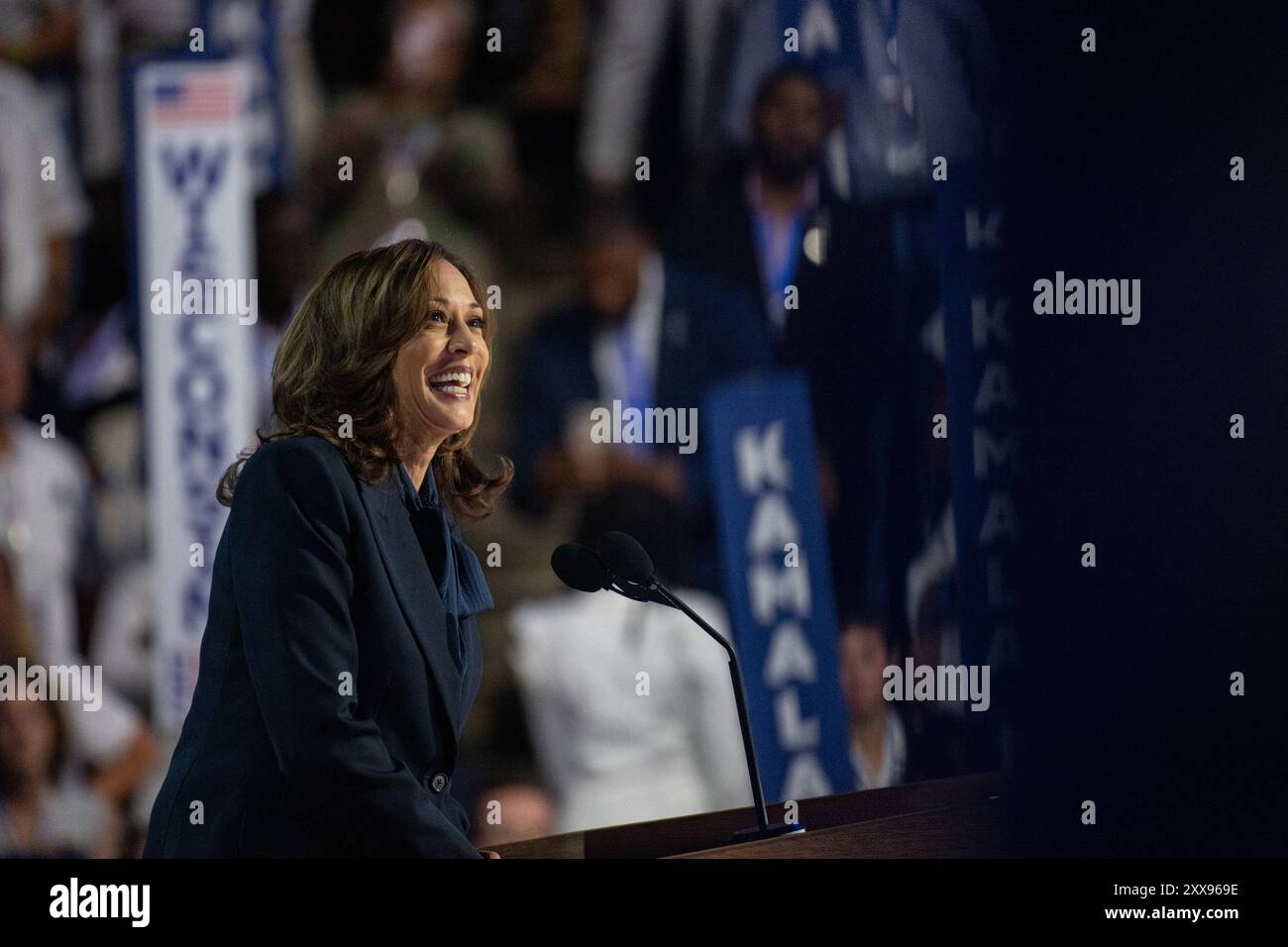 United States Vice President Kamala Harris, the 2024 Democratic Party ...
