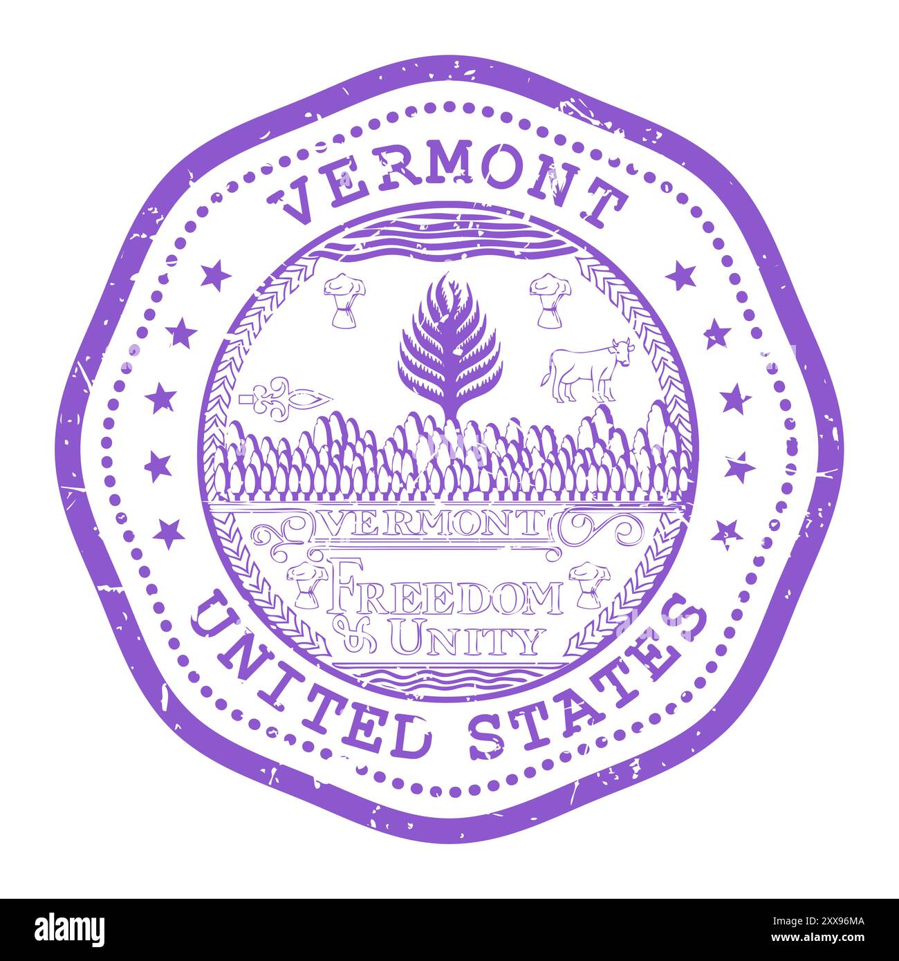 Vermont vector vectors hi-res stock photography and images - Alamy