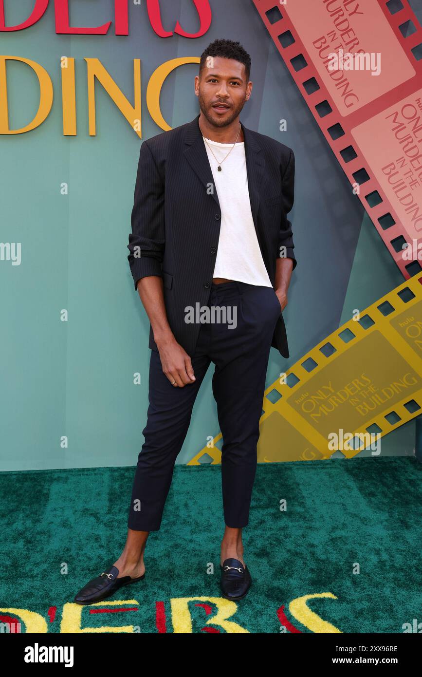Los Angeles, Ca. 22nd Aug, 2024. Jeffrey Bower-Chapman at Hulu's Only ...
