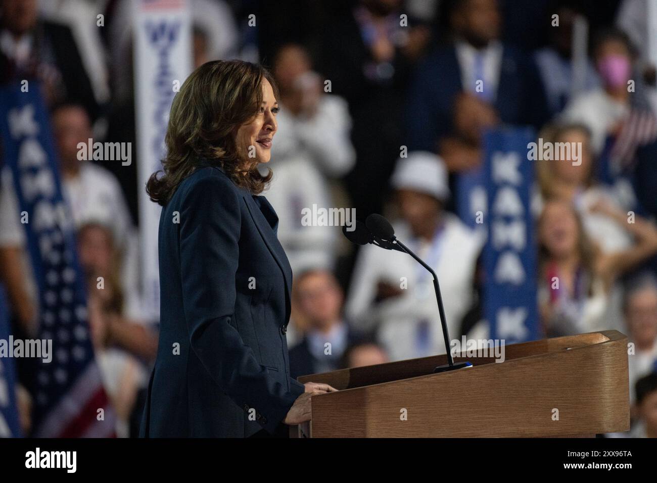 United States Vice President Kamala Harris, the 2024 Democratic Party ...