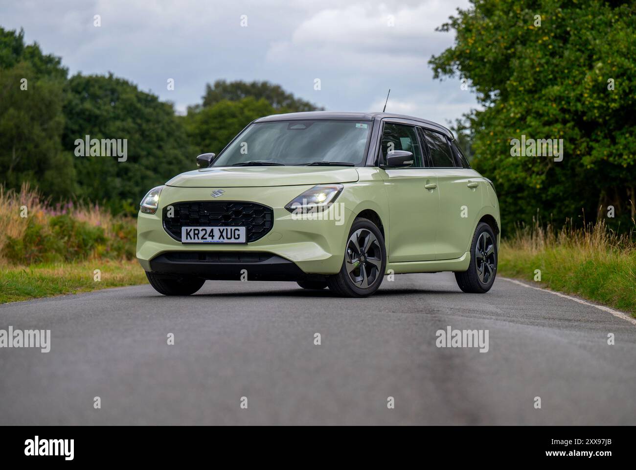 2024 4th generation Susuki Swift compact car Stock Photo - Alamy