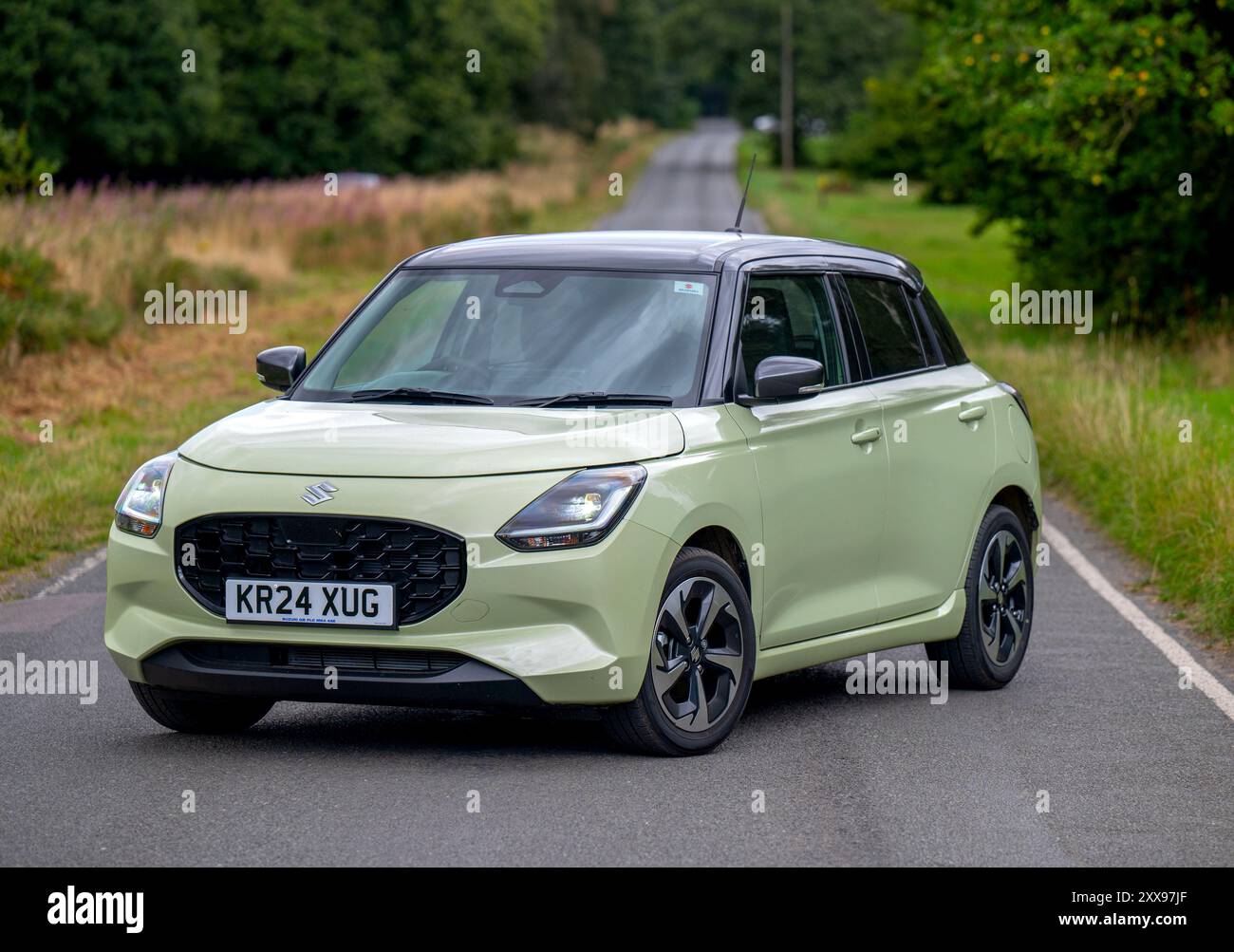 2024 4th generation Susuki Swift compact car Stock Photo - Alamy