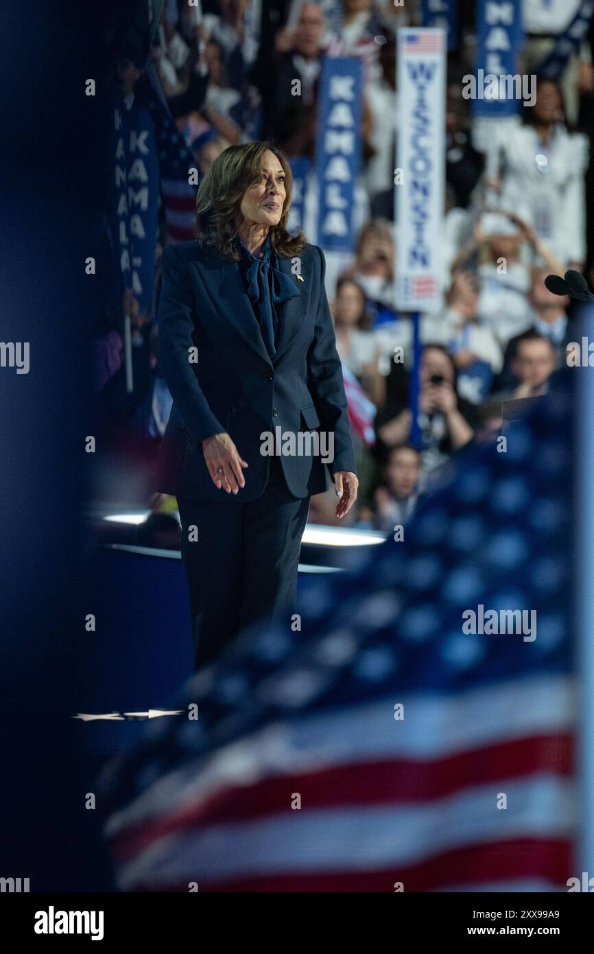 United States Vice President Kamala Harris, the 2024 Democratic Party ...