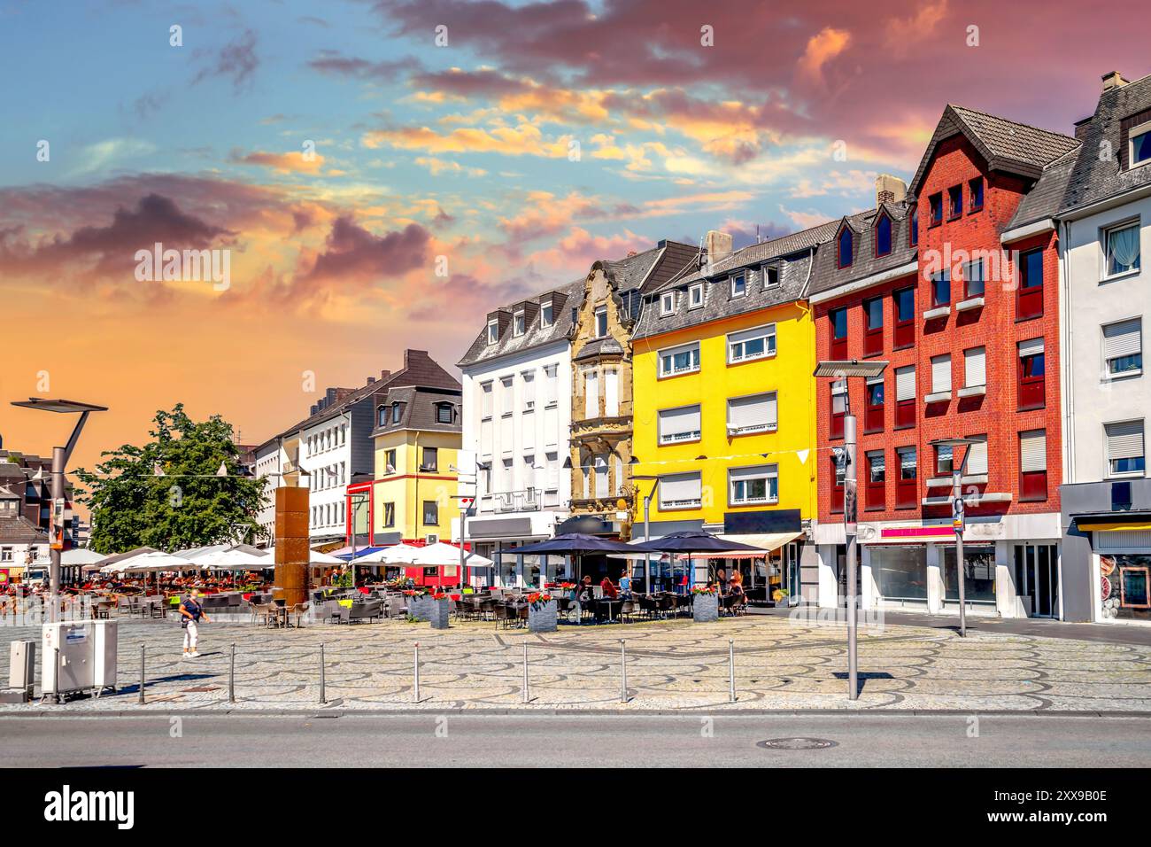 Old city of Moenchengladbach, Germany Stock Photo - Alamy