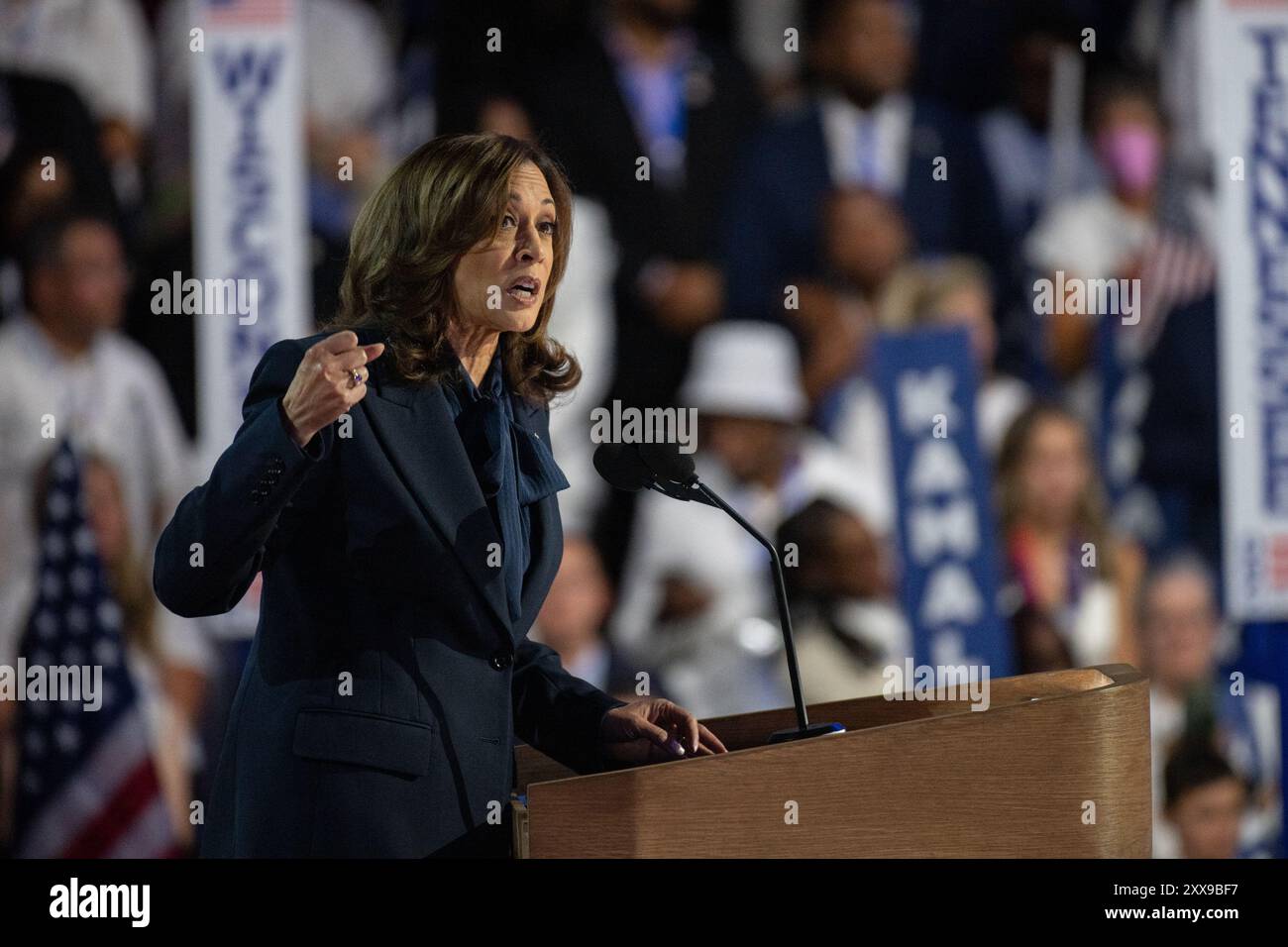 United States Vice President Kamala Harris, the 2024 Democratic Party ...